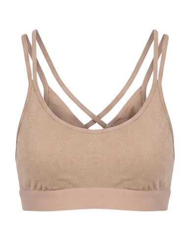 Tory Burch Sleeveless Crewneck Sports Top - Beige