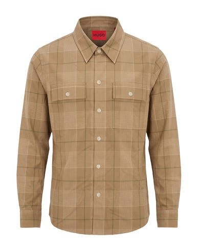 Hugo Shirt Sand Size Cotton