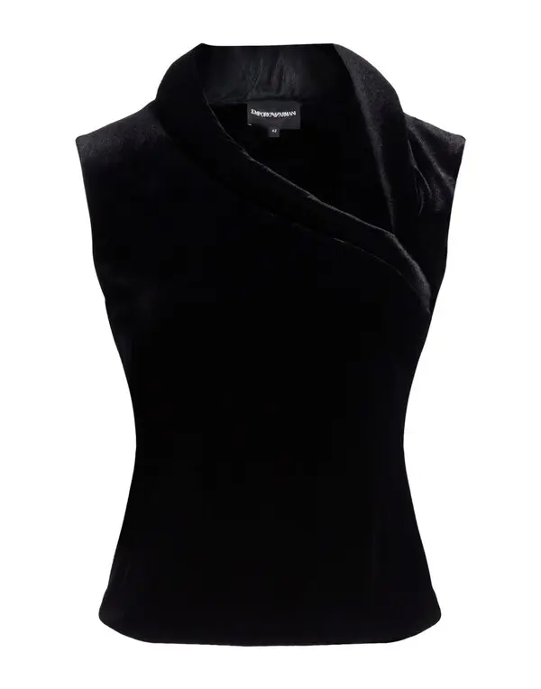 Emporio Armani Top Size Polyester, Elastane