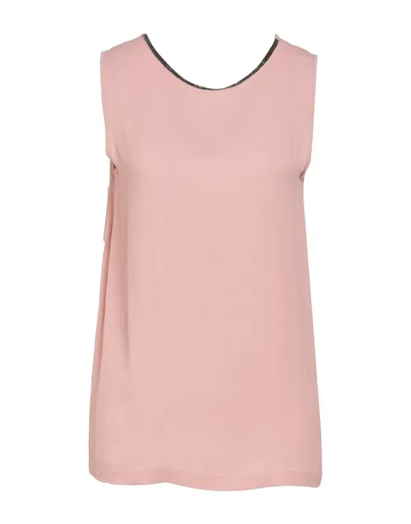 Fabiana Filippi Sleeveless Acetate And Silk Top