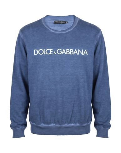 Dolce & Gabbana Sweatshirt Slate Size Cotton - Blue