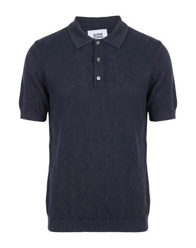 Alpha Studio Polo Shirt Size Hemp