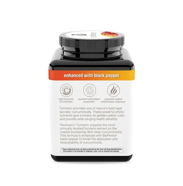 YOUTHEORY Turmeric Extra Strength