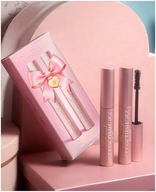 TOO FACED 2-piece Better Than Sex Volumizing Mascara Duo Set