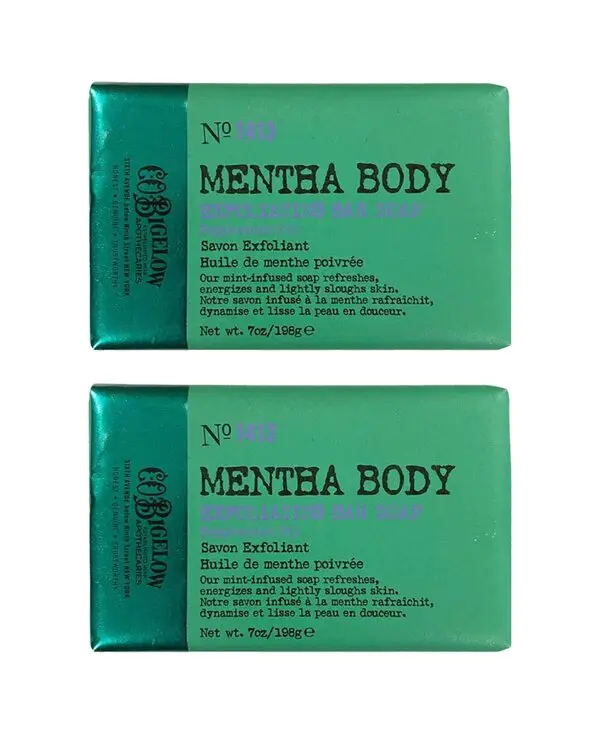 C.O. BIGELOW 2-pack Mentha Exfoliating Bar Soap - No Color