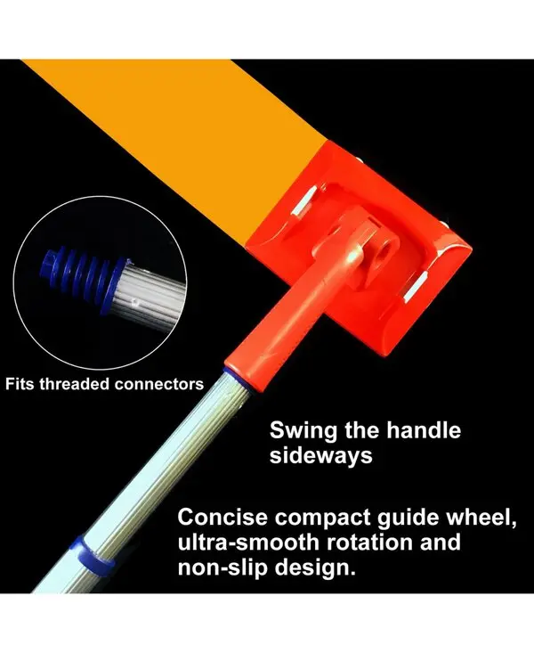 XDOVET Anglet Edger Edge Trimmer Extendable Handle Pad Applicator Walls Corners Ceilings
