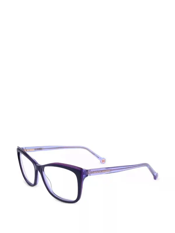 Carolina Herrera Cat Eye Eyeglasses - Purple