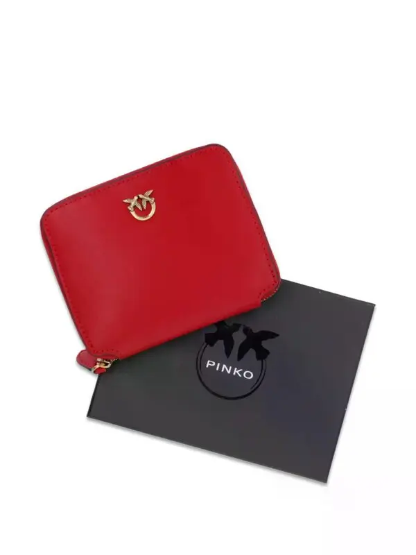 Pinko Love Birds Zip-around Wallet