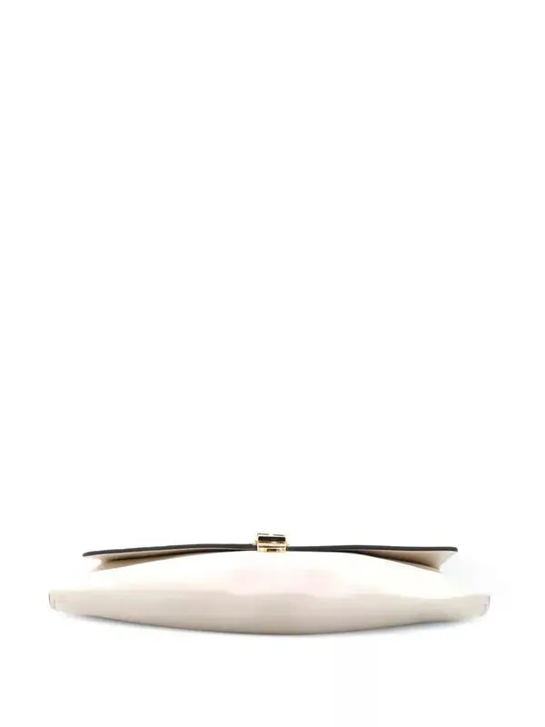 Gucci Sylvie Leather Maxi Clutch Bag