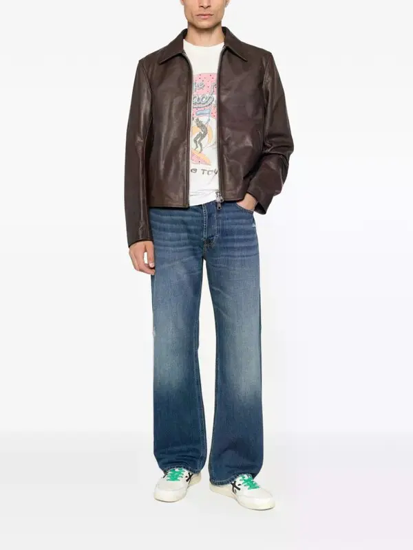 DIESEL® Faded Whiskered Jeans - Blue