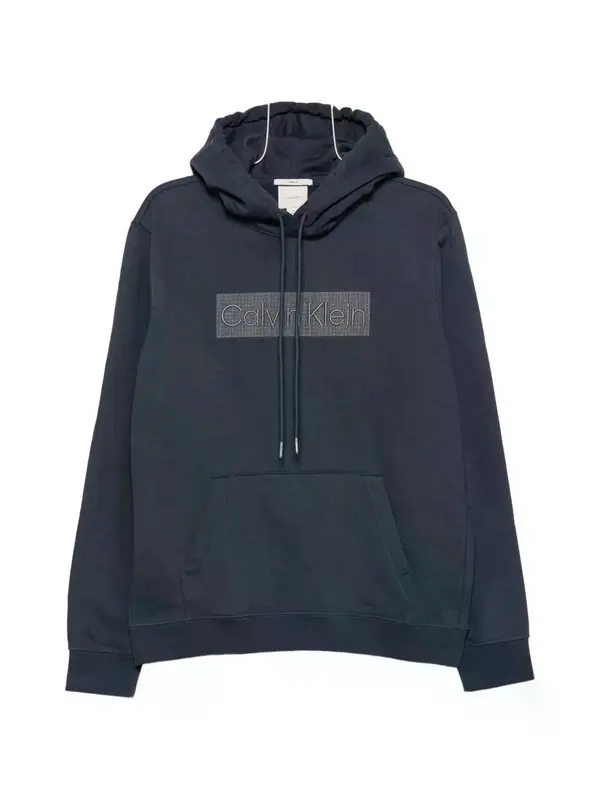 Calvin Klein Logo-print Drawstring Hoodie