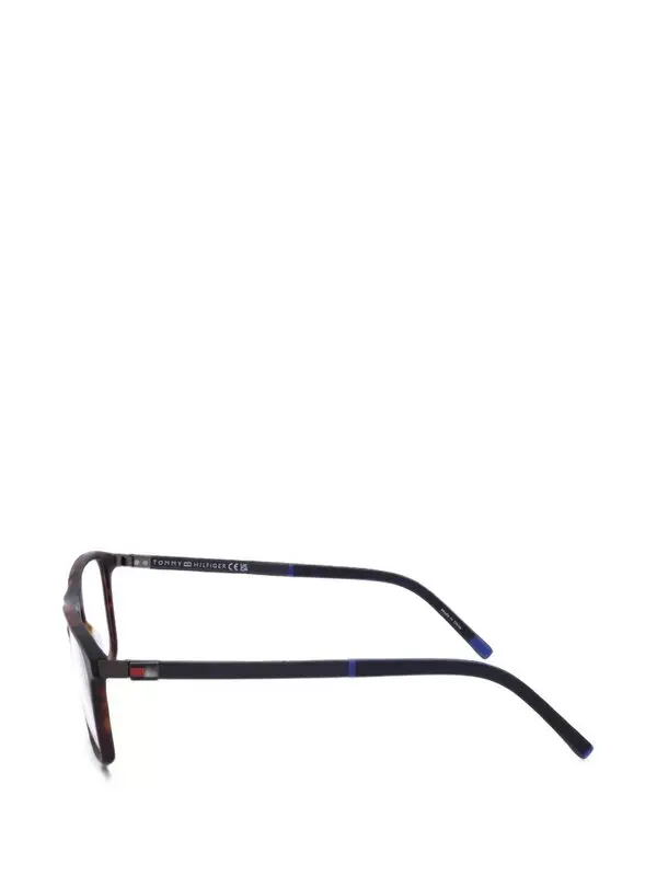 Tommy Hilfiger Tortoiseshell-effect Rectangle-frame Glasses