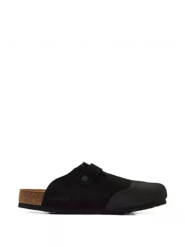BIRKENSTOCK Adererror Boston Buckle-fastening Mules - Black