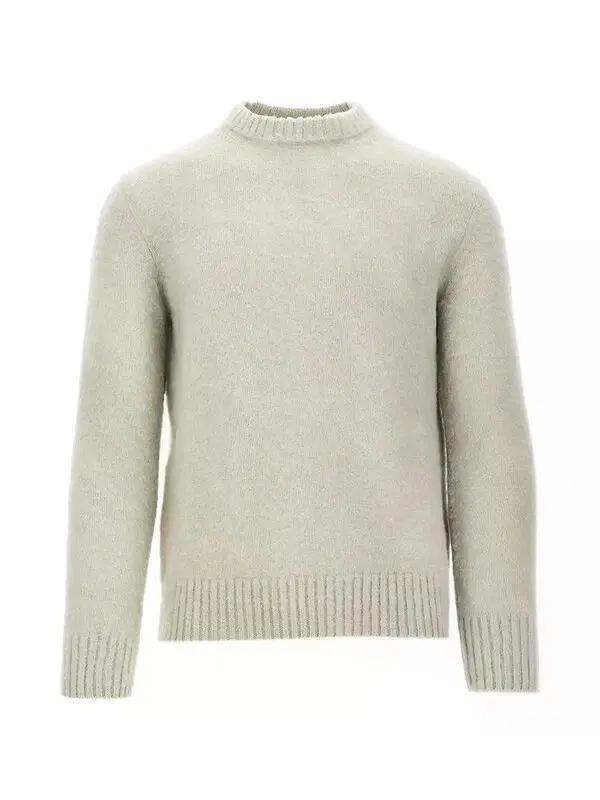 PIACENZA CASHMERE 1733 Ribbed-trim Wool Sweater