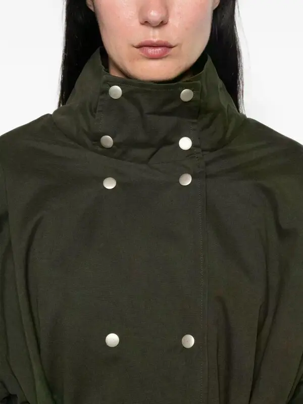 LA PISCINE Belted Double-breasted Jacket