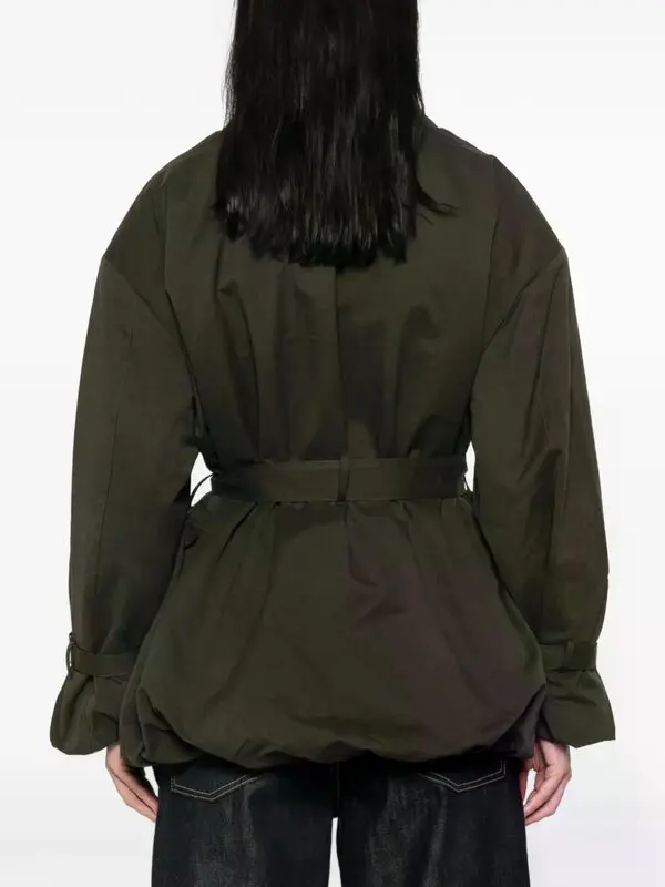 LA PISCINE Belted Double-breasted Jacket