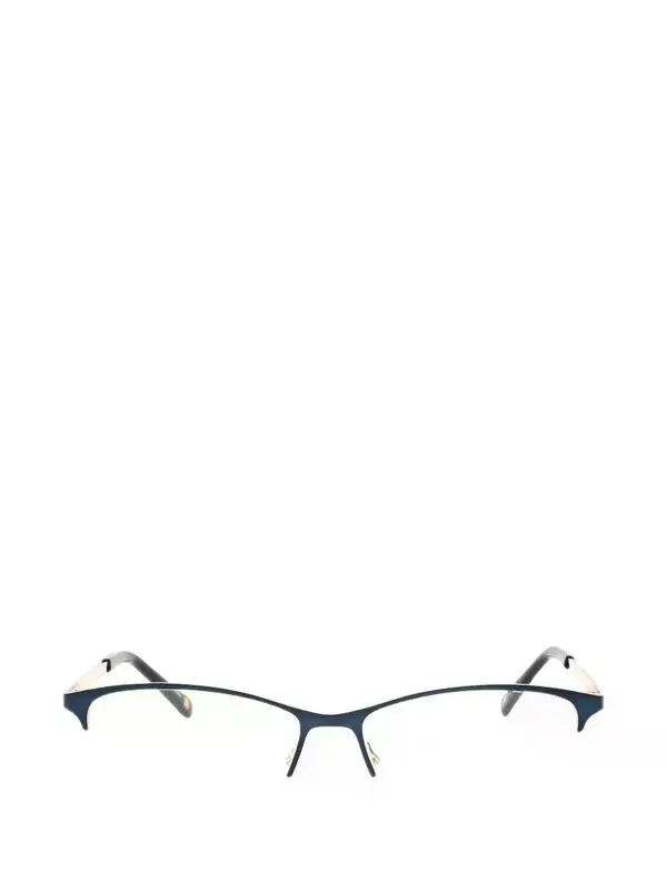 LIZ CLAIBORNE L 654 Cat-eye Frame Glasses - Blue