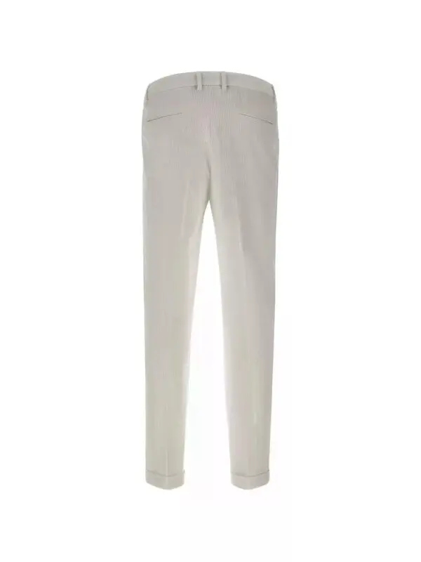 DEVORE INCIPIT Ribbed Pleated Trousers