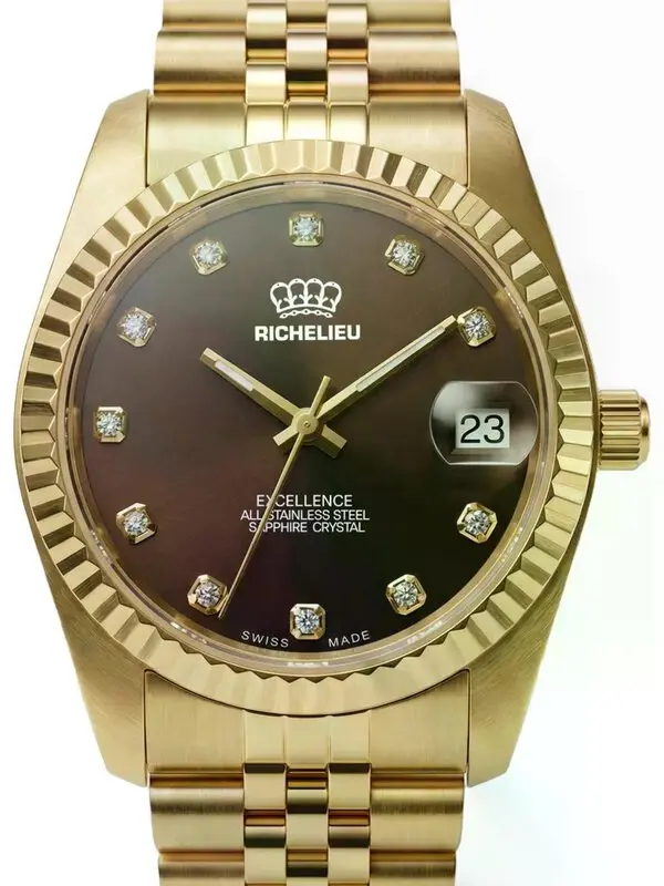 RICHELIEU SWISS 26mm Quartz Watch With Crystal Indices