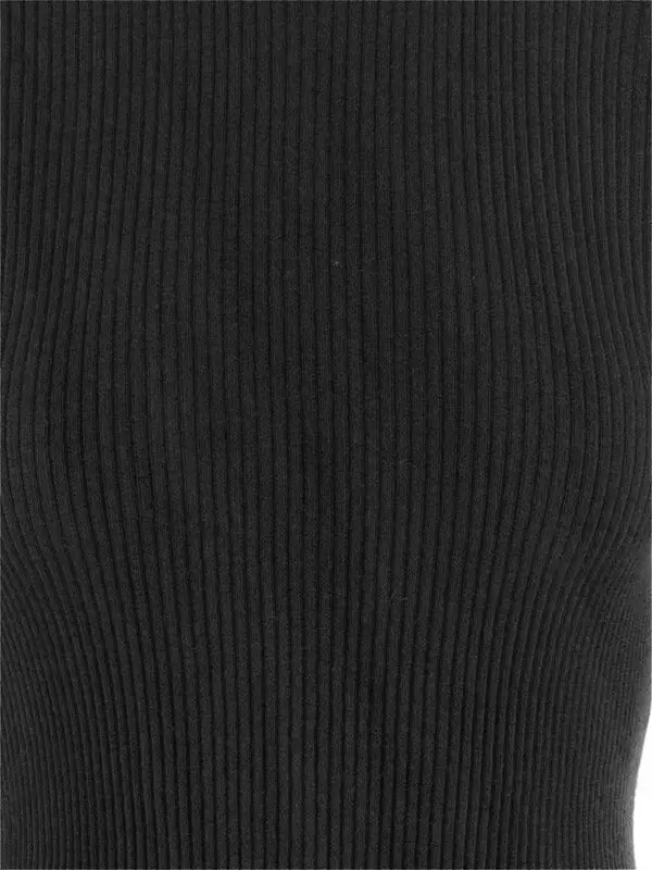 OLIVER LATTUGHI Ribbed-knit Crew-neck Sweater