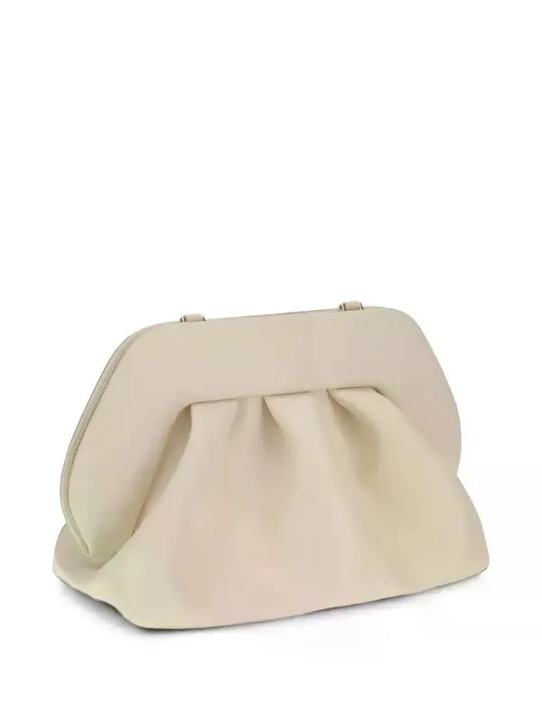THEMOIRE Medium Bios Ruched Clutch Bag