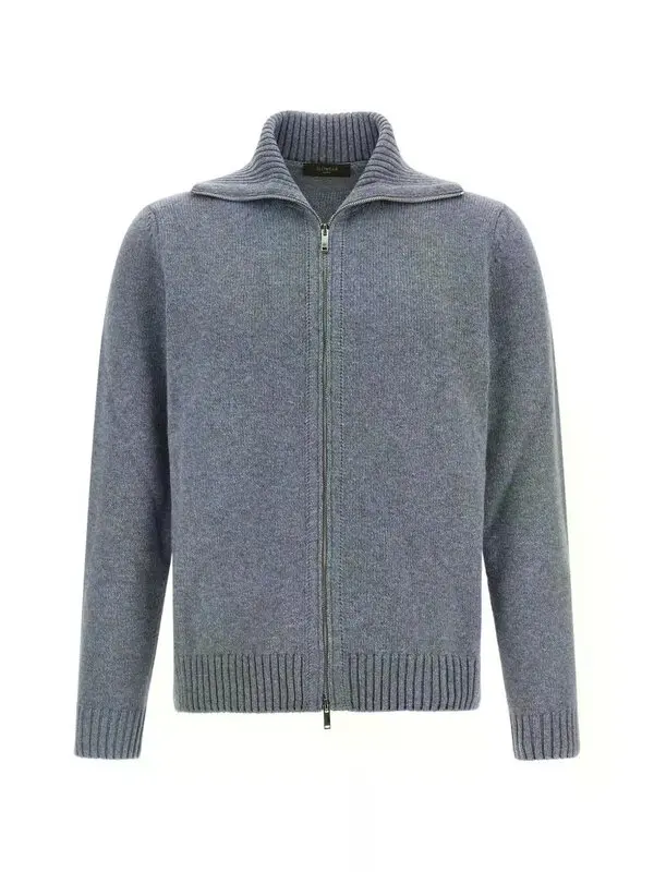 ZANONE Zip-up Virgin Wool Cardigan
