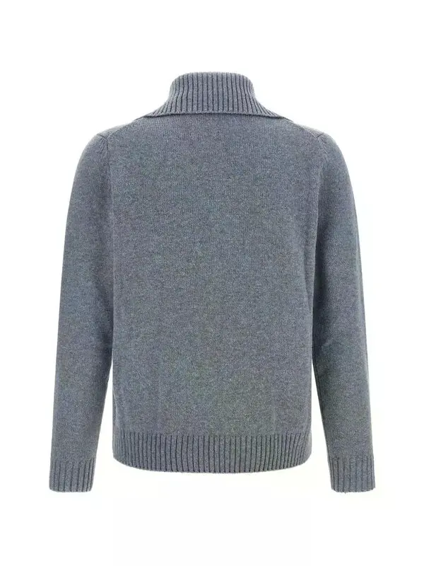 ZANONE Zip-up Virgin Wool Cardigan