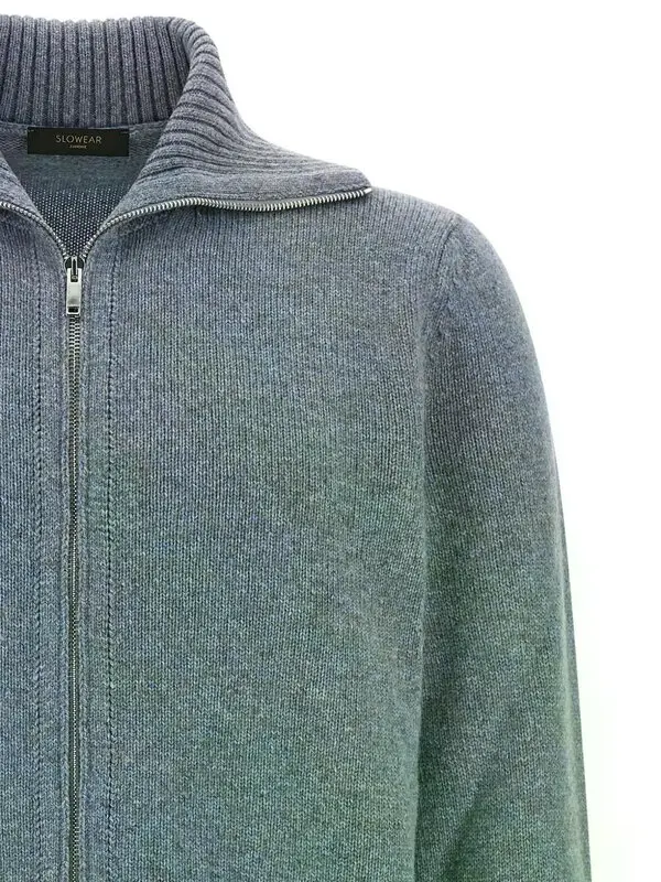 ZANONE Zip-up Virgin Wool Cardigan