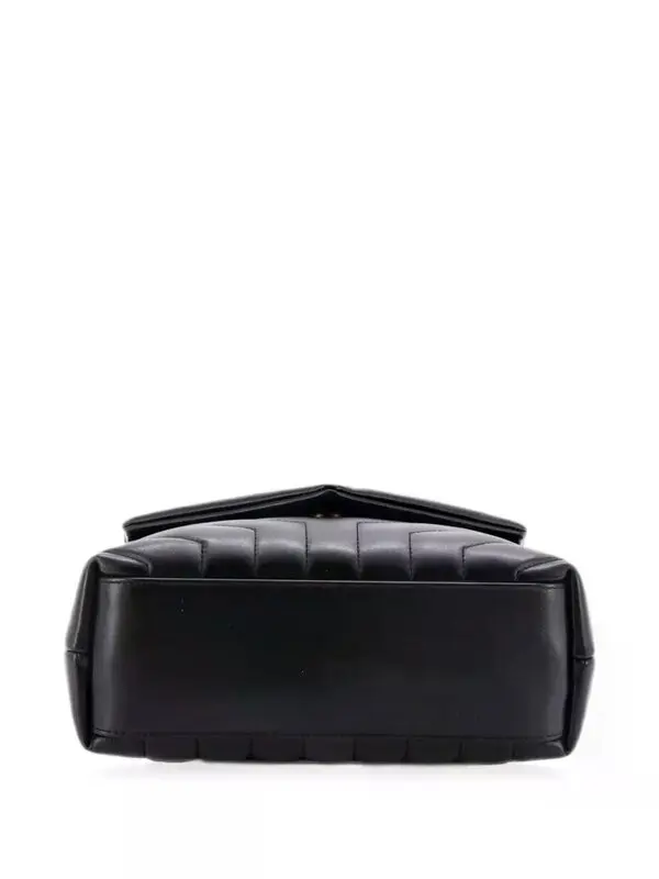 Saint Laurent Loulou Matelasse Chevron Leather Small Shoulder Bag