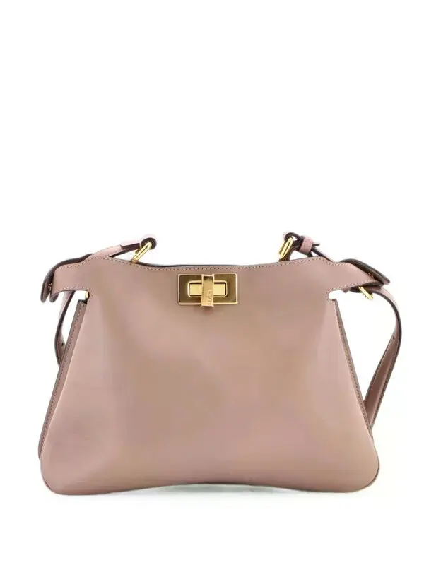 Fendi Soft Peekaboo Iseeu Bag Leather Medium Shoulder Bag
