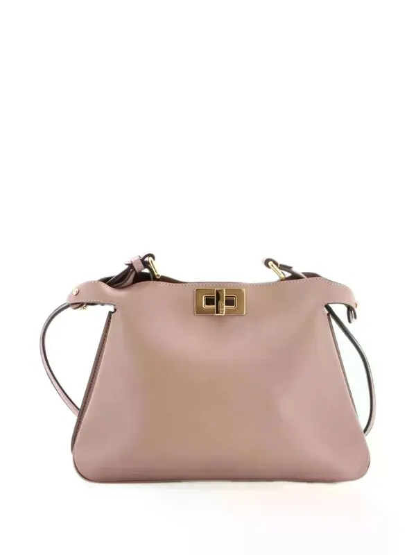 Fendi Soft Peekaboo Iseeu Bag Leather Medium Shoulder Bag