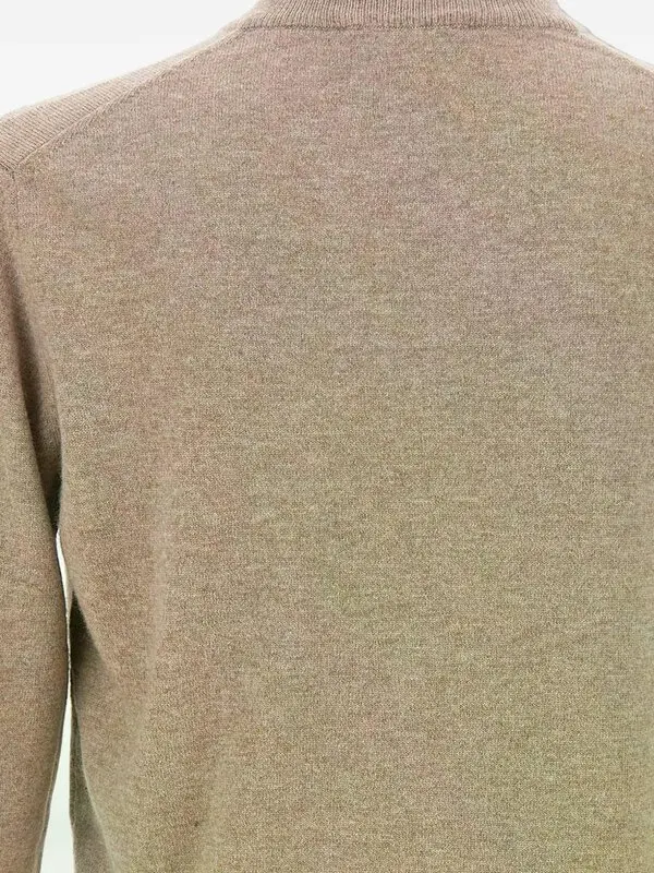 DELLA CIANA Half-zip Knit Sweater