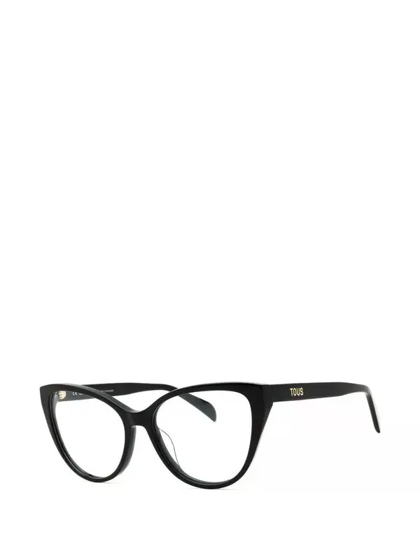 TOUS Cat-eye Frame Eyeglasses - Black