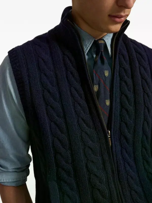 Polo Ralph Lauren Cable-knit Zip-up Cardigan