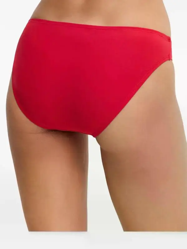 Michael Kors Low-rise Bikini Bottoms - Red