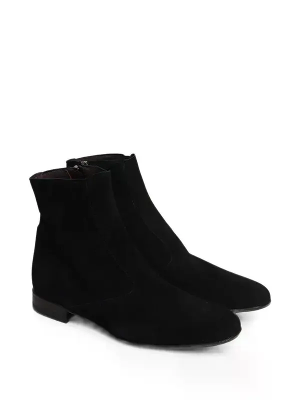 ANIPS Suede Side-zip Boots