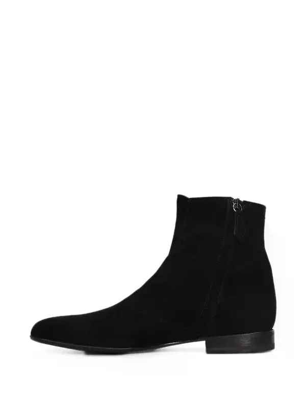 ANIPS Suede Side-zip Boots