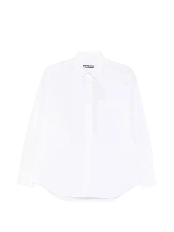 NICHOLSON & NICHOLSON Pussy-bow Shirt - White