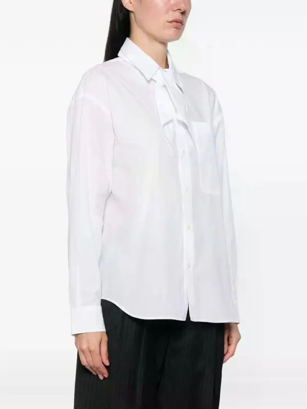 NICHOLSON & NICHOLSON Pussy-bow Shirt