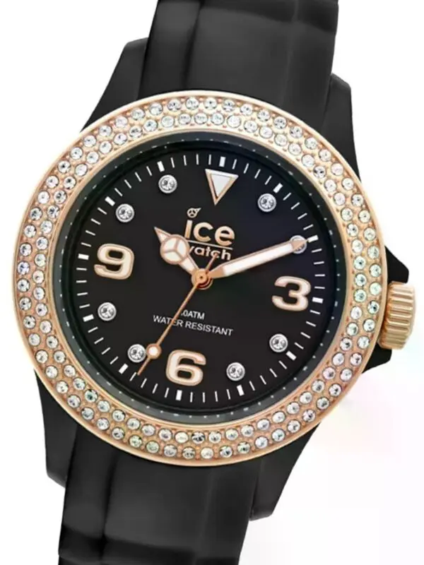 ICE WATCH Stone Sili 43mm Watch - Black
