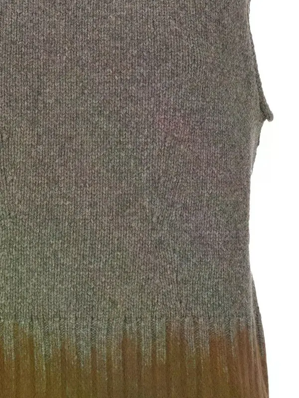 TELA Two-tone Knitted Vest