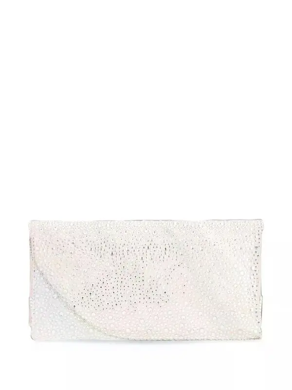 TWENTY FOURHAITCH Siria Crystal-embellished Clutch Bag