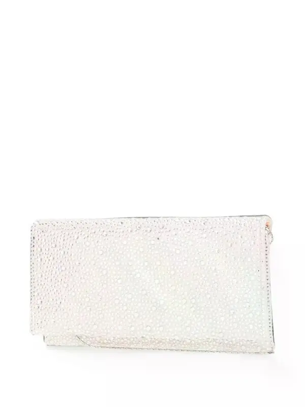 TWENTY FOURHAITCH Siria Crystal-embellished Clutch Bag