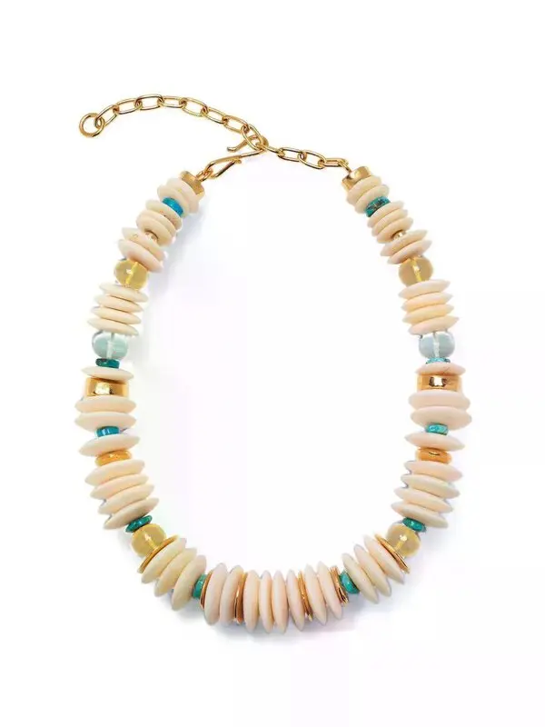 LIZZIE FORTUNATO Petra Necklace - Gold