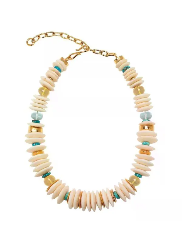 LIZZIE FORTUNATO Petra Necklace - Gold