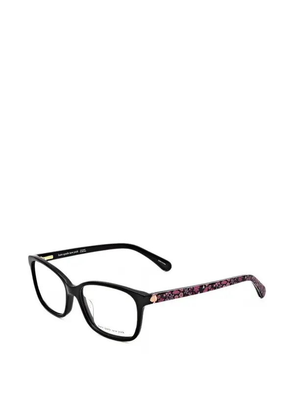 Kate Spade New York Miriam Rectangle Eyeglasses - Black