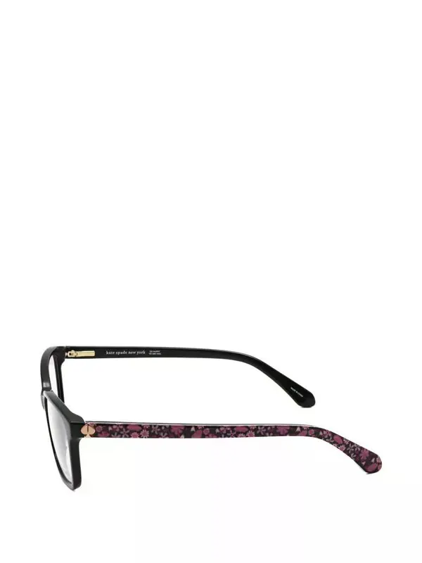 Kate Spade New York Miriam Rectangle Eyeglasses - Black