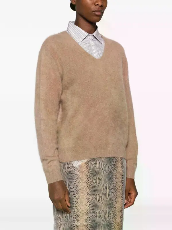IVORY PARIS Dolly V-neck Sweater