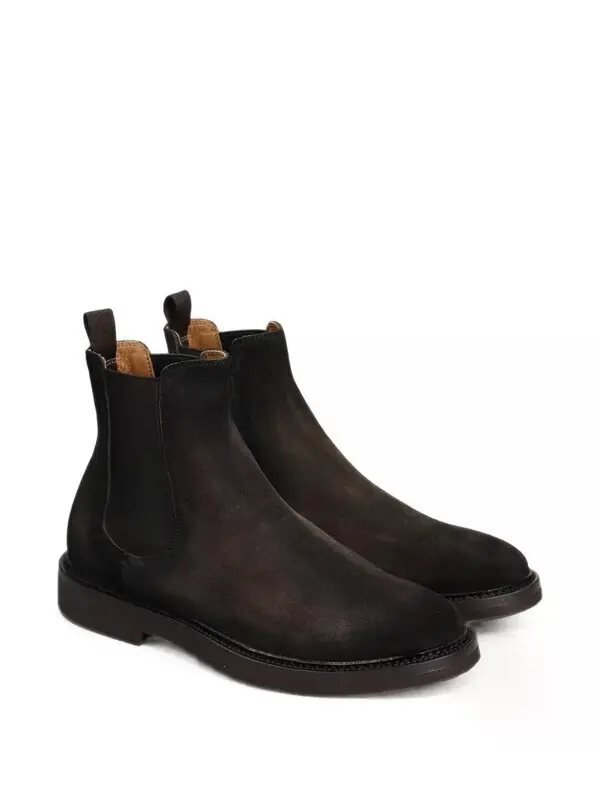 Officine Creative Hopkins Flexi 204 Suede Chelsea Boots