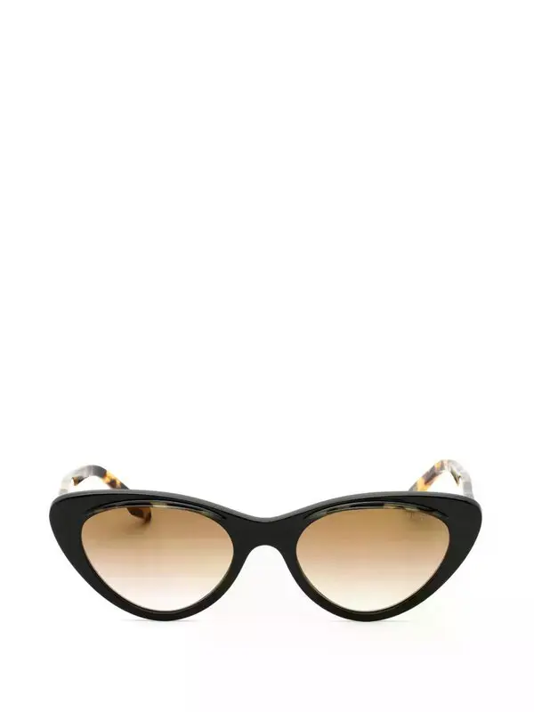 CUTLER & GROSS Cat Eye Sunglasses - Black